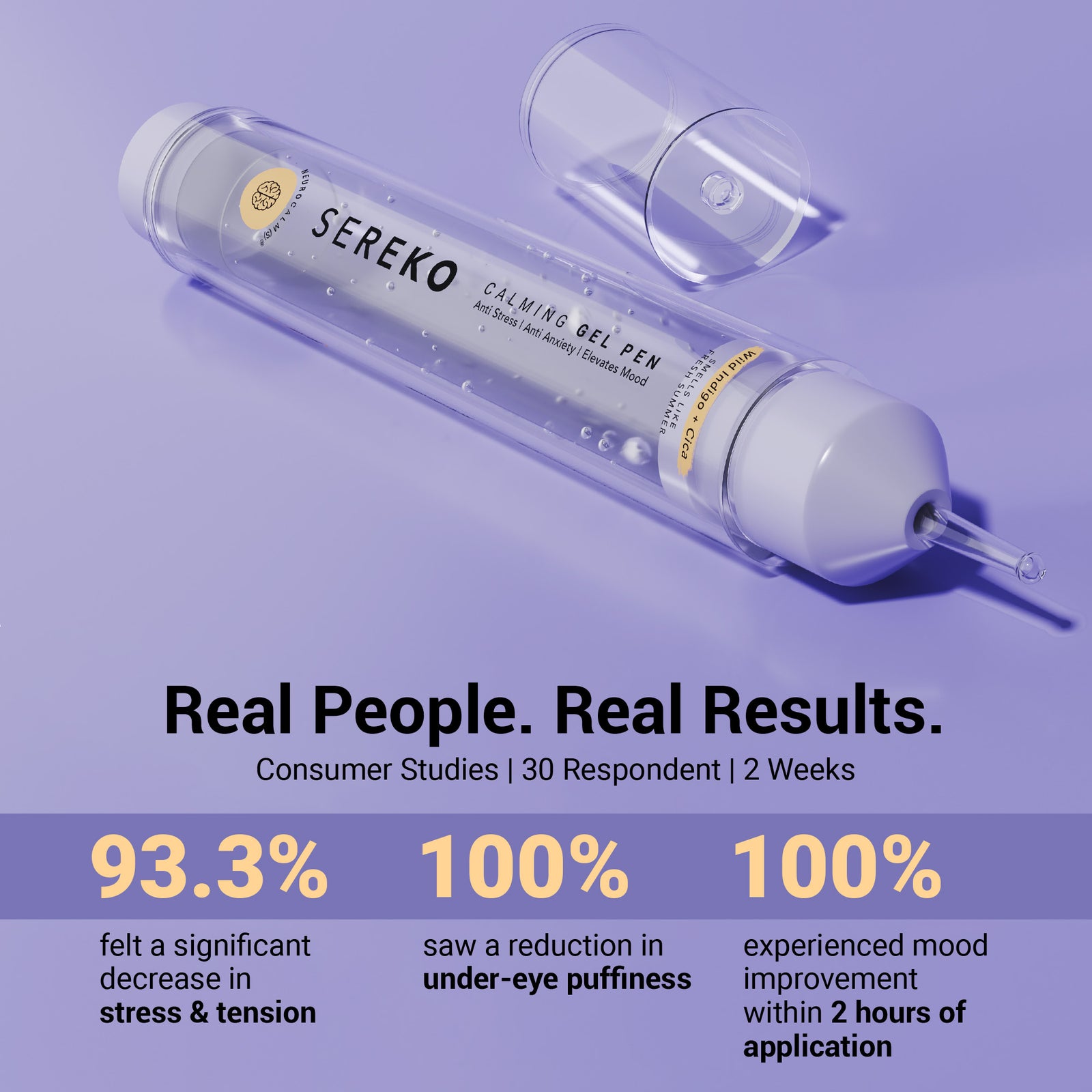 Stress Relief Pen | Calming Gel Pen - Sereko