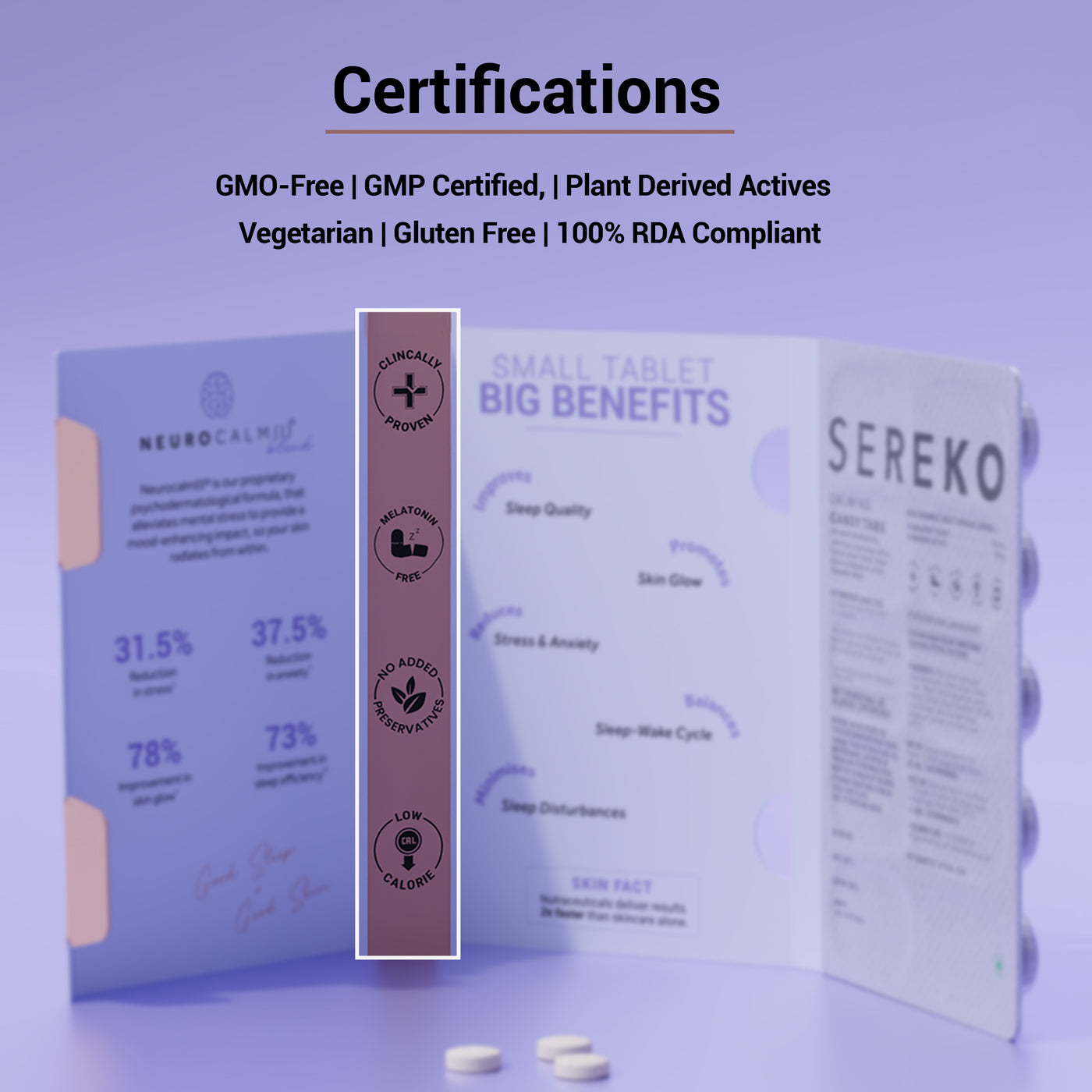 Mind Calming Tablets - Best Anti Anxiety Medicine - Sereko