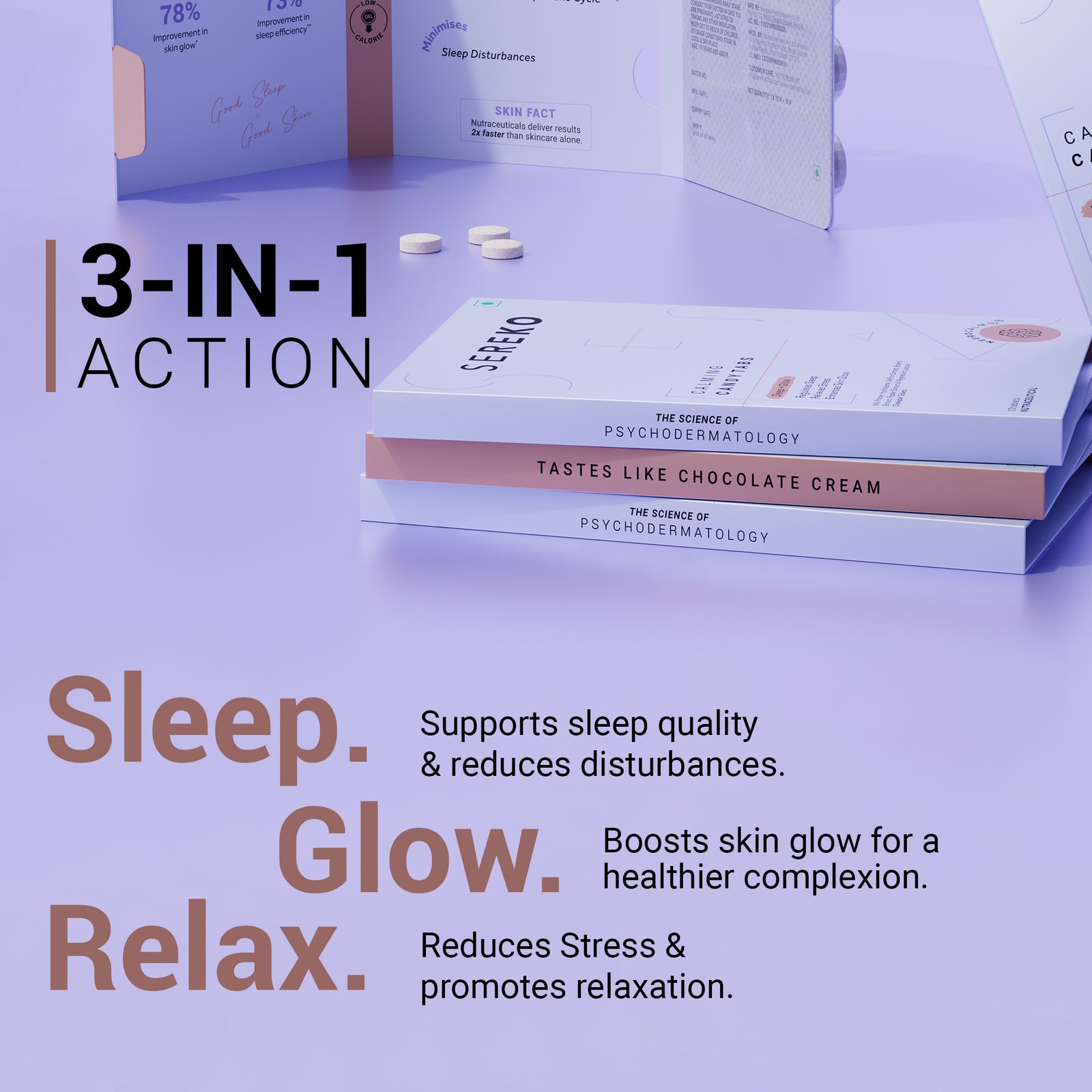 Mind Calming Tablets - Best Anti Anxiety Medicine - Sereko