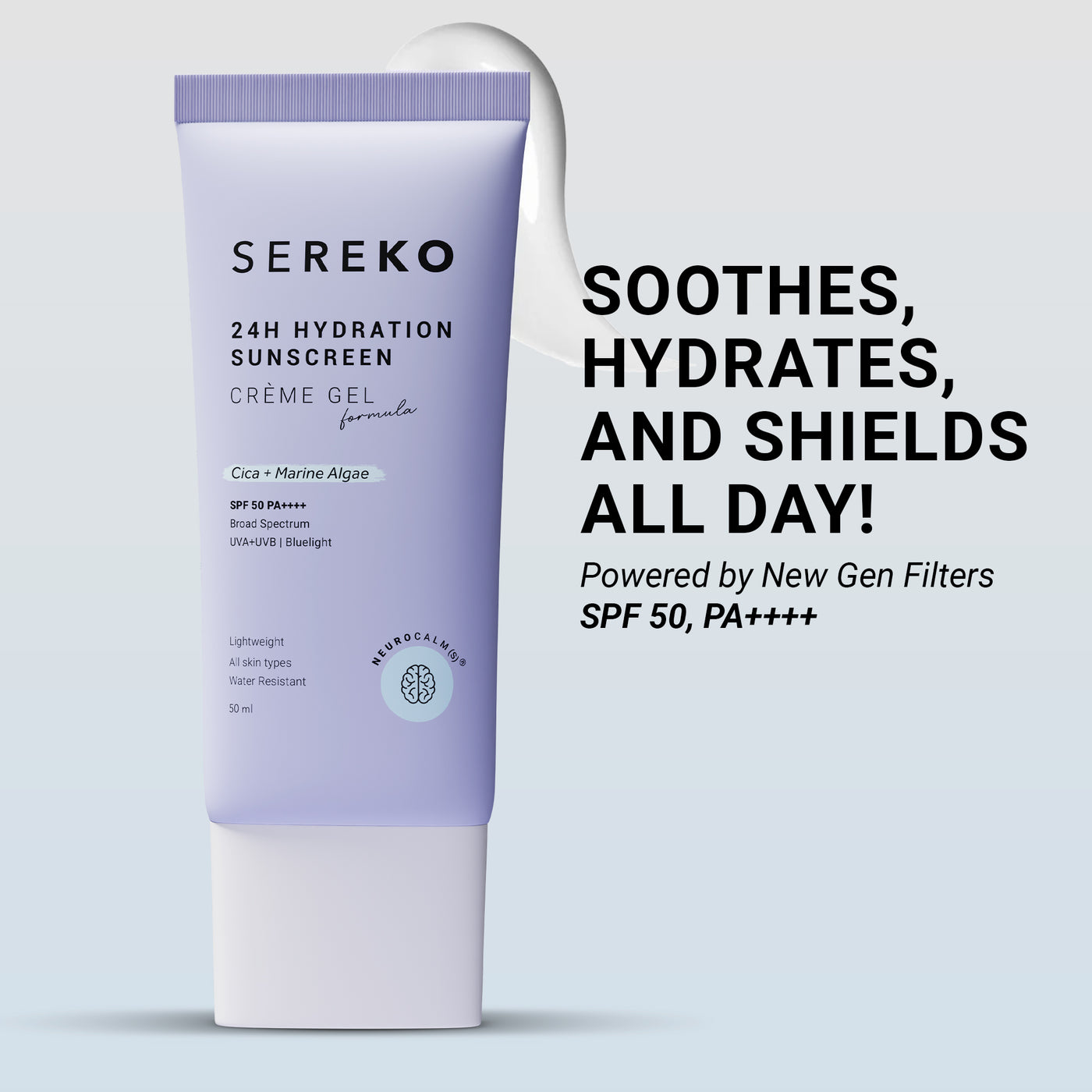 Best Sunscreen for Face | 24H Hydration Sunscreen For All Skin Types